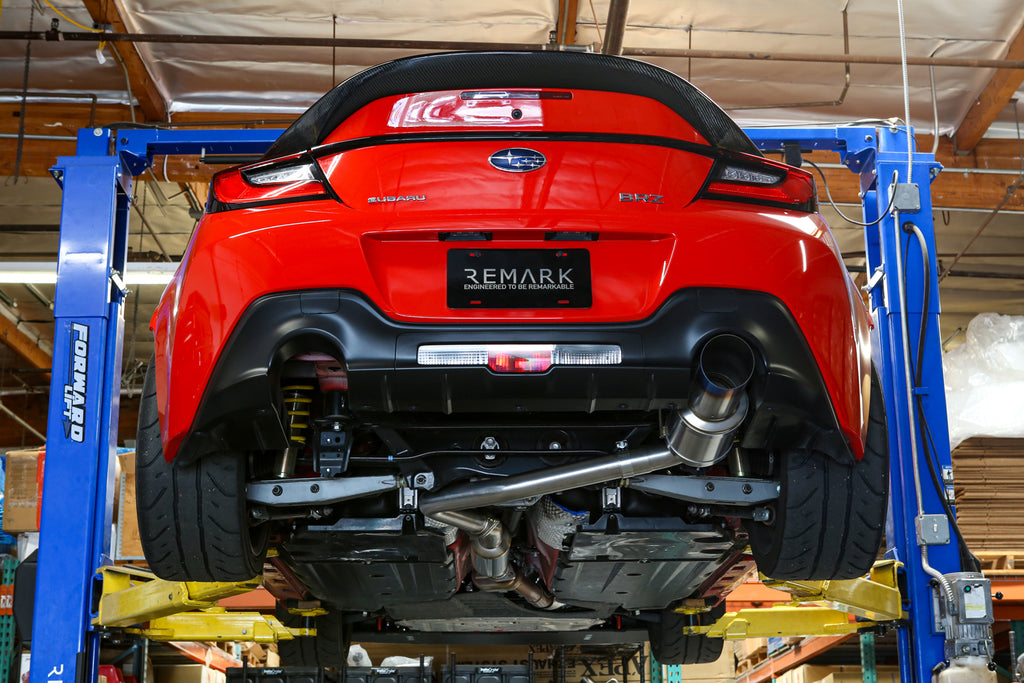 R1-Spec Full Titanium Catback Exhaust - Toyota GR86 / Subaru BRZ [2022 ...