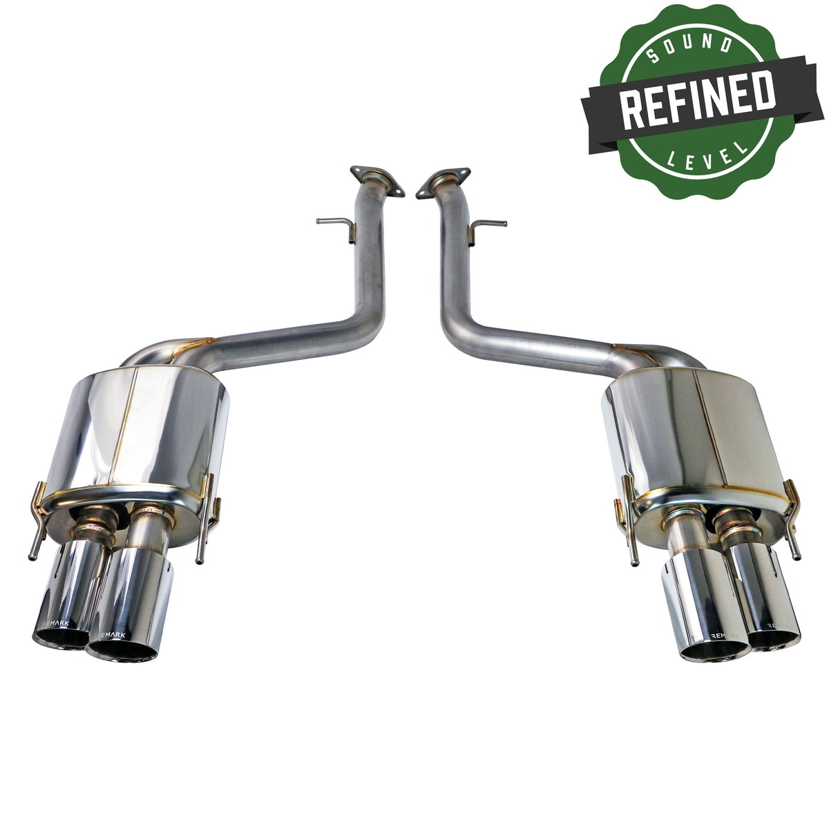 Axleback w/ Mufflers - Lexus IS500 [2022-2025] — REMARK USA