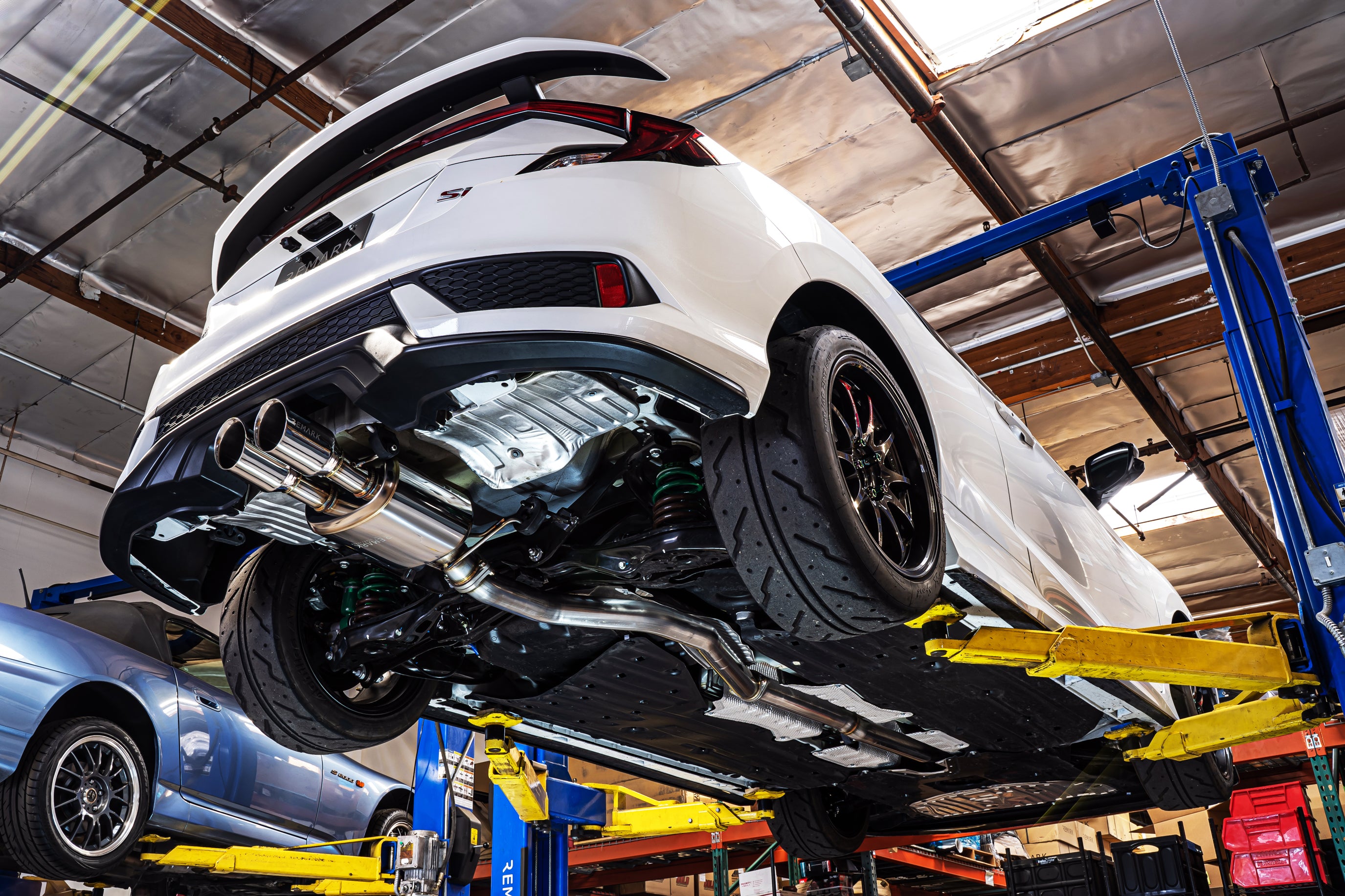 Sports Touring Exhaust - Honda Civic SI (2017-2021) Coupe FC3 & Sedan ...